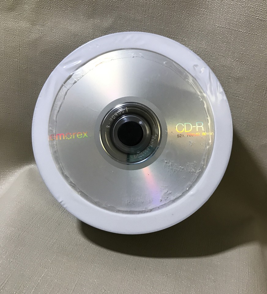 MEMOREX CD-R Recordable Music Discs SEALED 30 Pack 52x 700 MB 80 ...