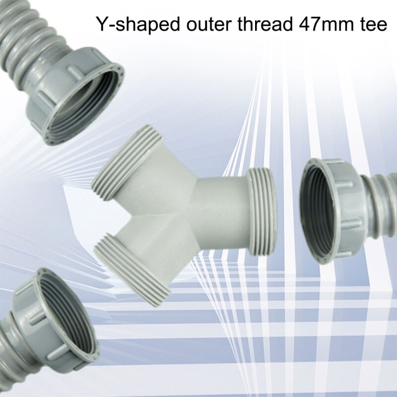 Y-Shaped Strainer Connector 3-Way Tees Fitting Coupling Connector | eBay