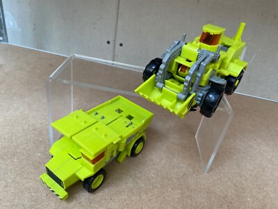 Transformers G2 1995 DIRTBAG + Roadblock autorollers figure set hasbro ...