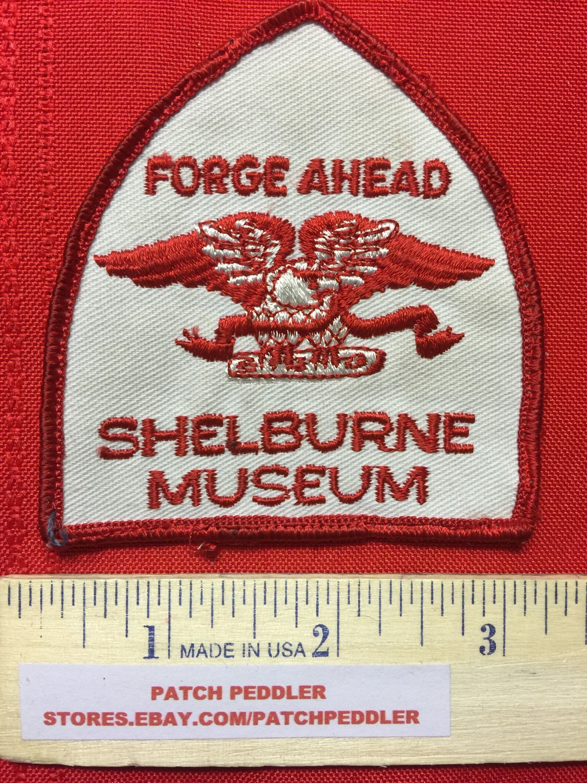 SOUVENIR PATCH ~ SHELBURNE MUSEUM VERMONT 5OU9 | eBay