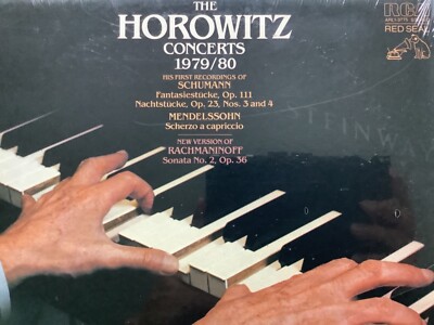 The Horowitz Concerts 1979/80 vinyl LP RCA red label ARLI-3775. sealed ...