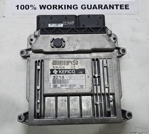 39110-03105 M7.9.8 ECU HYUNDAI i10 i20 1.2 KAPPA(G4LA) 100% WORKING ...