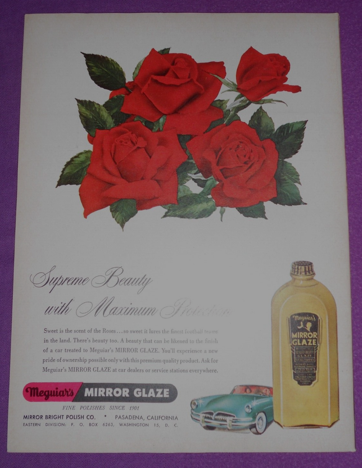 Vintage 1964 Pasadena California Tournament of Roses Pictorial Rose ...
