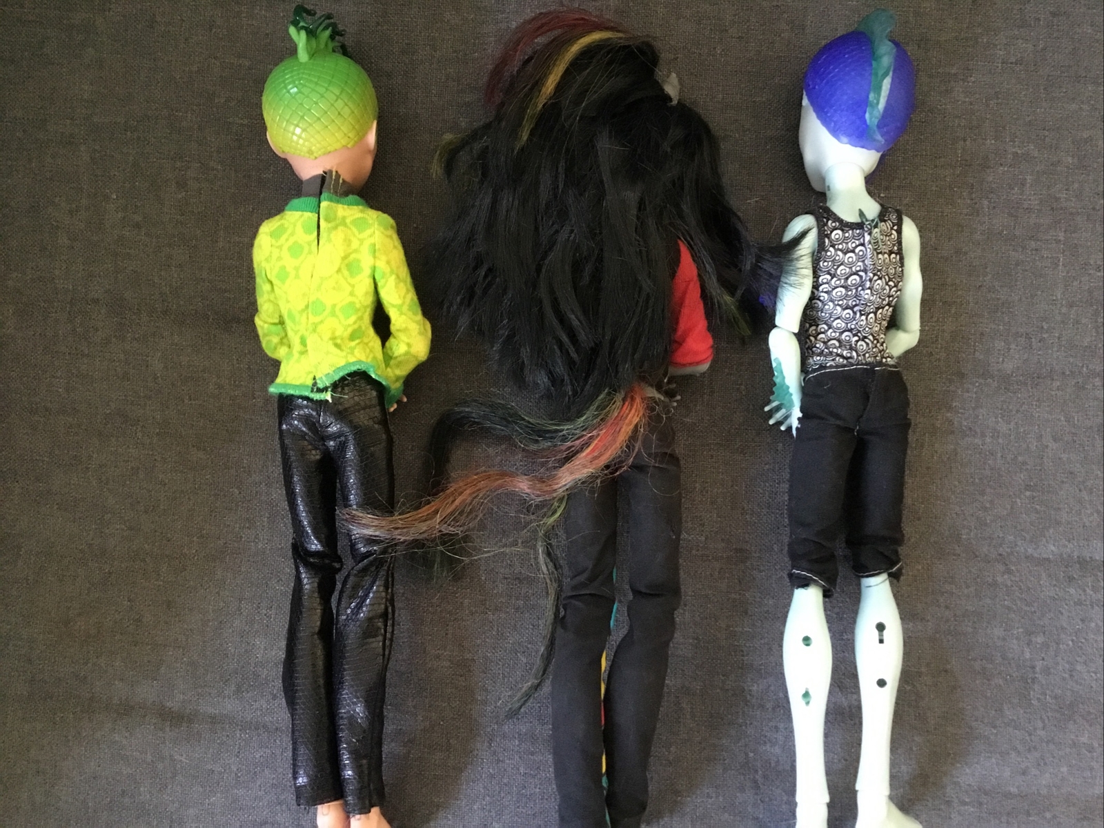 LOT OF 3 MONSTER HIGH GUY DOLLS BOYS MEN MALE L04 | eBay