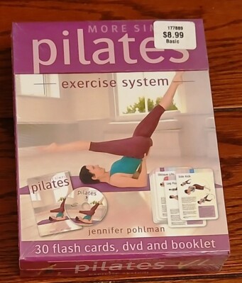 Simply Pilates Exercise System, (includes flash cards, DVD, booklet ...