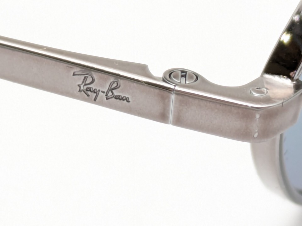 Ray-Ban RB3757 004/2V Oval Gunmetal Azure Polarized Unisex Sunglasses ...