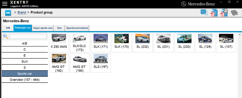 Mercedes Benz DOIP C4 SDS with 2023.09 Xentry DAS WIS EPC STARFINDER ...