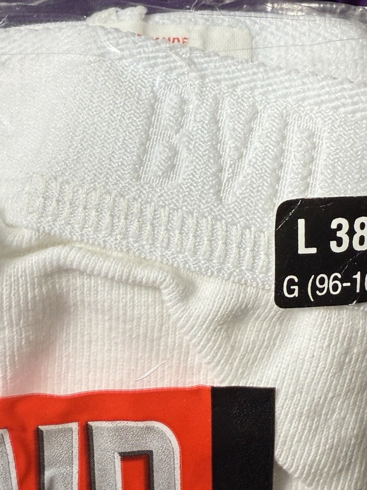 BVD Briefts Mens LARGE White Cotton 2005 Vintage Underwear Rare ...