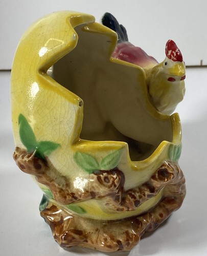 Vintage Japan Ceramic Rooster / Chicken Wall pocket | eBay
