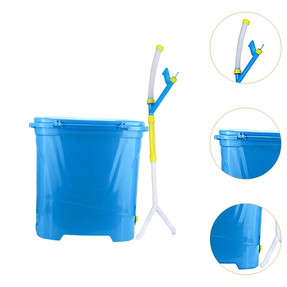 Backpack Fertilizer Spreader Dispenser 25L for Vegetables Fruit Trees ...