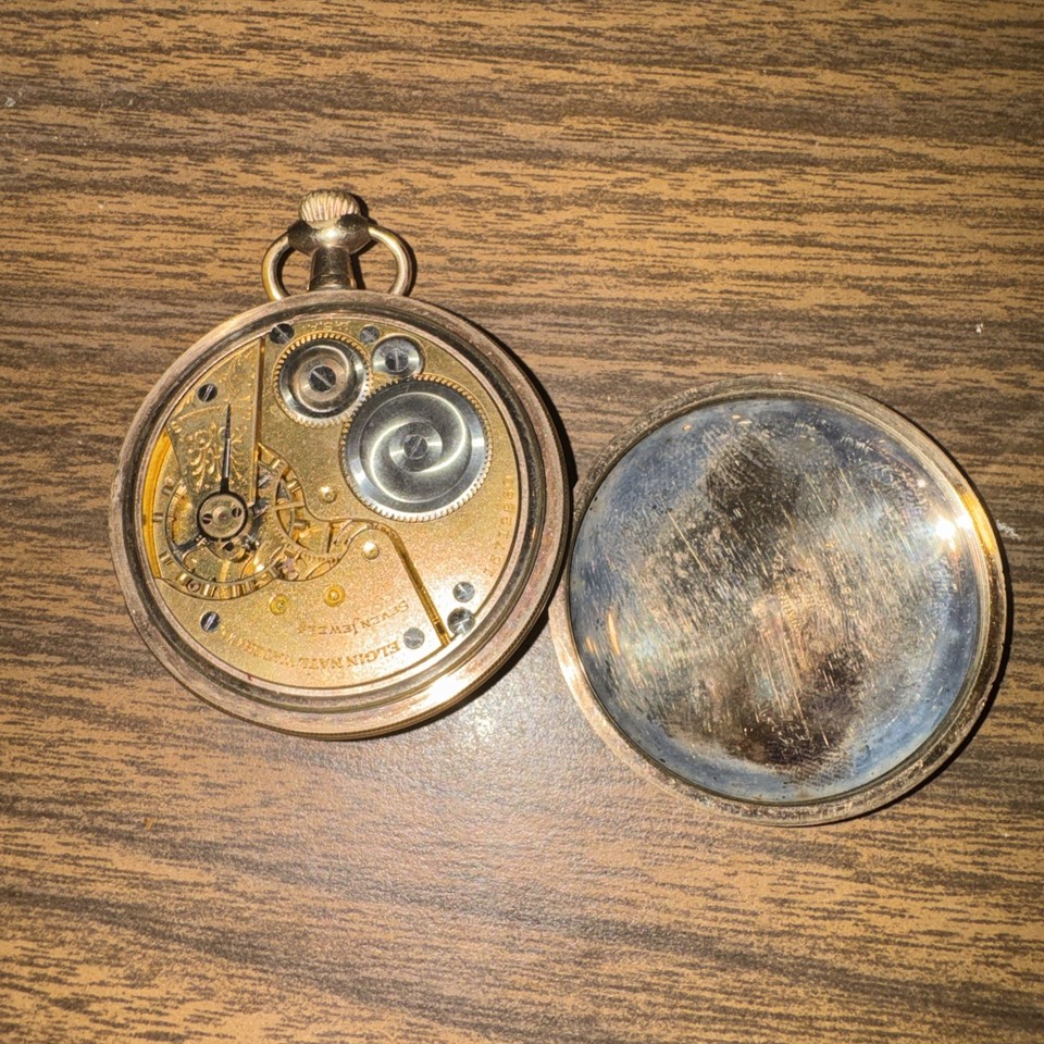 Vintage Pocket Watch B & B Royal 20 Year Engraved Case Gold Filled Non ...