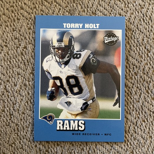 2001 Upper Deck Vintage Torry Holt #141 St. Louis Rams #141 Free ...