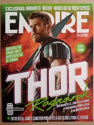 CHRIS HEMSWORTH THOR EMPIRE MEXICAN MAGAZINE MEXICO SPANISH OCTOBER ...