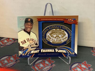 2013 Topps Willie McCovey 1969 MLB All-Star MVP Commemorative Patch ...
