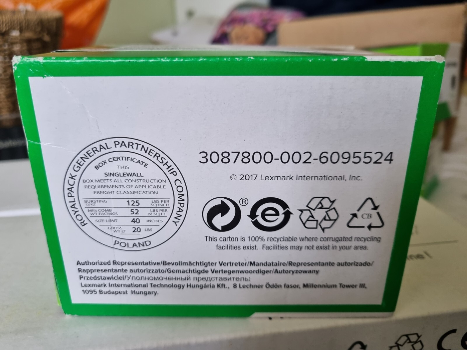 24B7179 LEXMARK XC2235 TONER CARTRIDGE MAGENTA for sale online | eBay