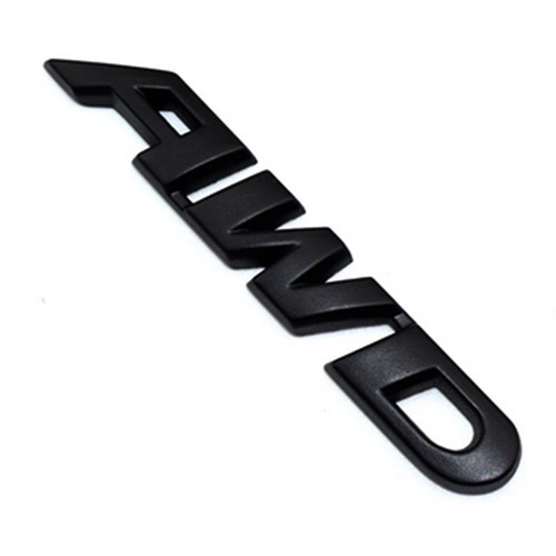 1PC Black AWD Badge Rear Trunk Emblem FITS FOR HONDA HRV CRV PILOT ...