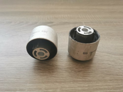 2X Febi Trailing Arm Axle Bush Sub Frame 1K0505541D Rear 29568 | eBay