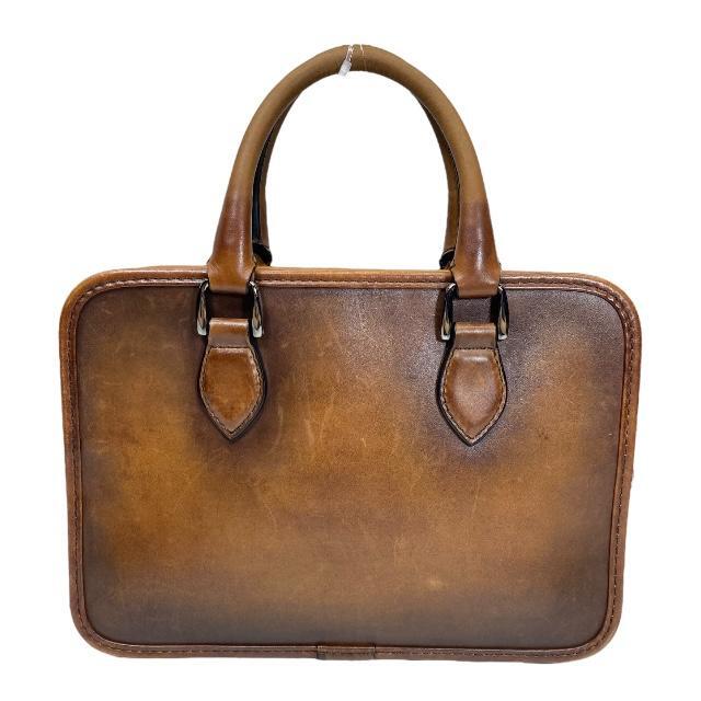 Berluti Anjou Gulliver Handbag Calligraphy Leather Br… - Gem