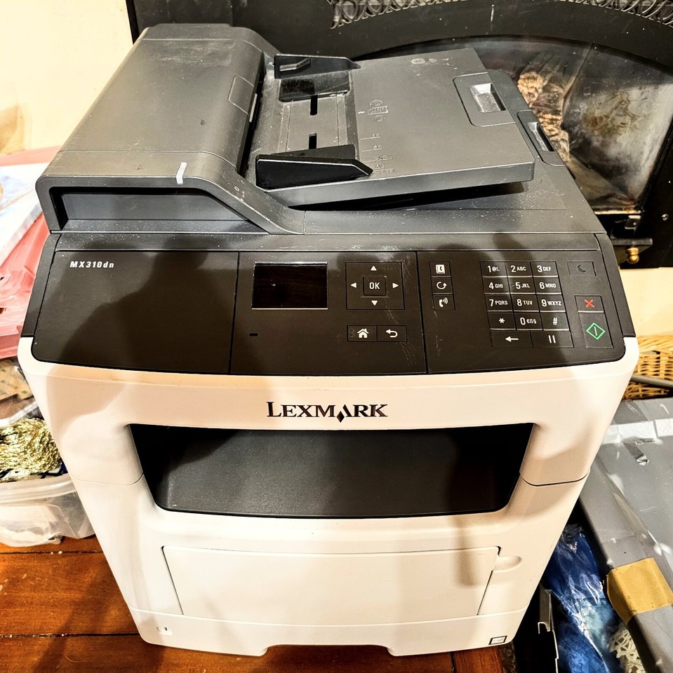 Lexmark Mx310dn All-In-One Laser Printer 734646351584| eBay