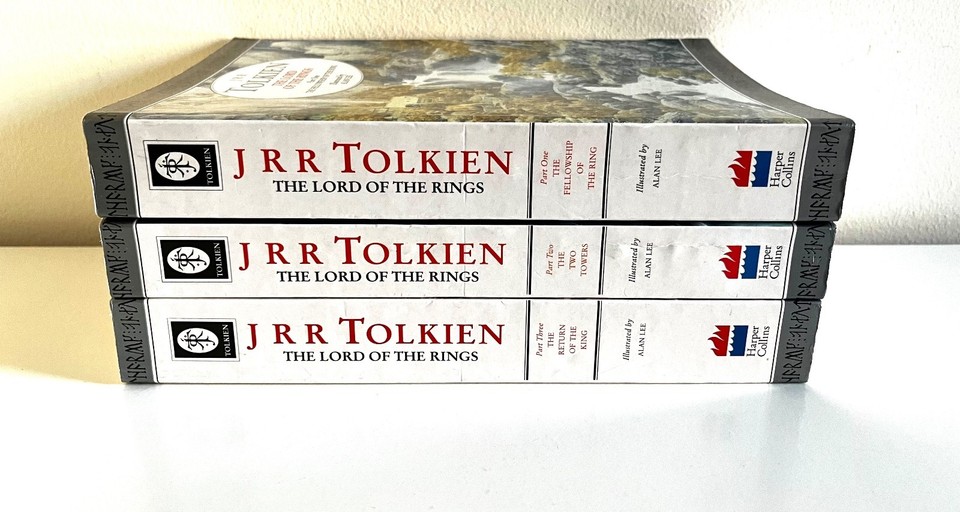 The Lord Of The Rings - Tolkien - Alan Lee Illustrated Set - Paperback ...