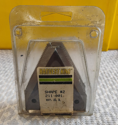 Harvest King Sickles- Shape #2-211-001- 10 Replacements for C/IH ...