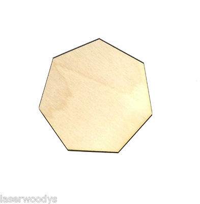 Heptagon Shape Unfinished Wood Shape Cut Out HS4257 Crafts Lindahl ...