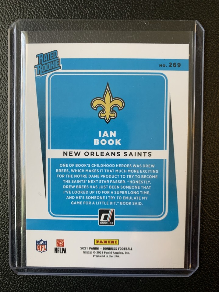 2021 Panini Donruss Ian Book Press Proof Red Rated Rookie Card RC #269 ...