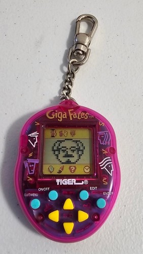 1997 Pre-owned Giga Faces Pets Virtual Pet Nano Baby Tamagotchi | eBay