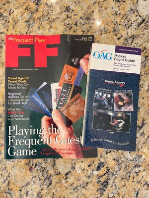 OAG Pocket Flight Guide Europe Africa ME April 1997 Frequent Flyer ...