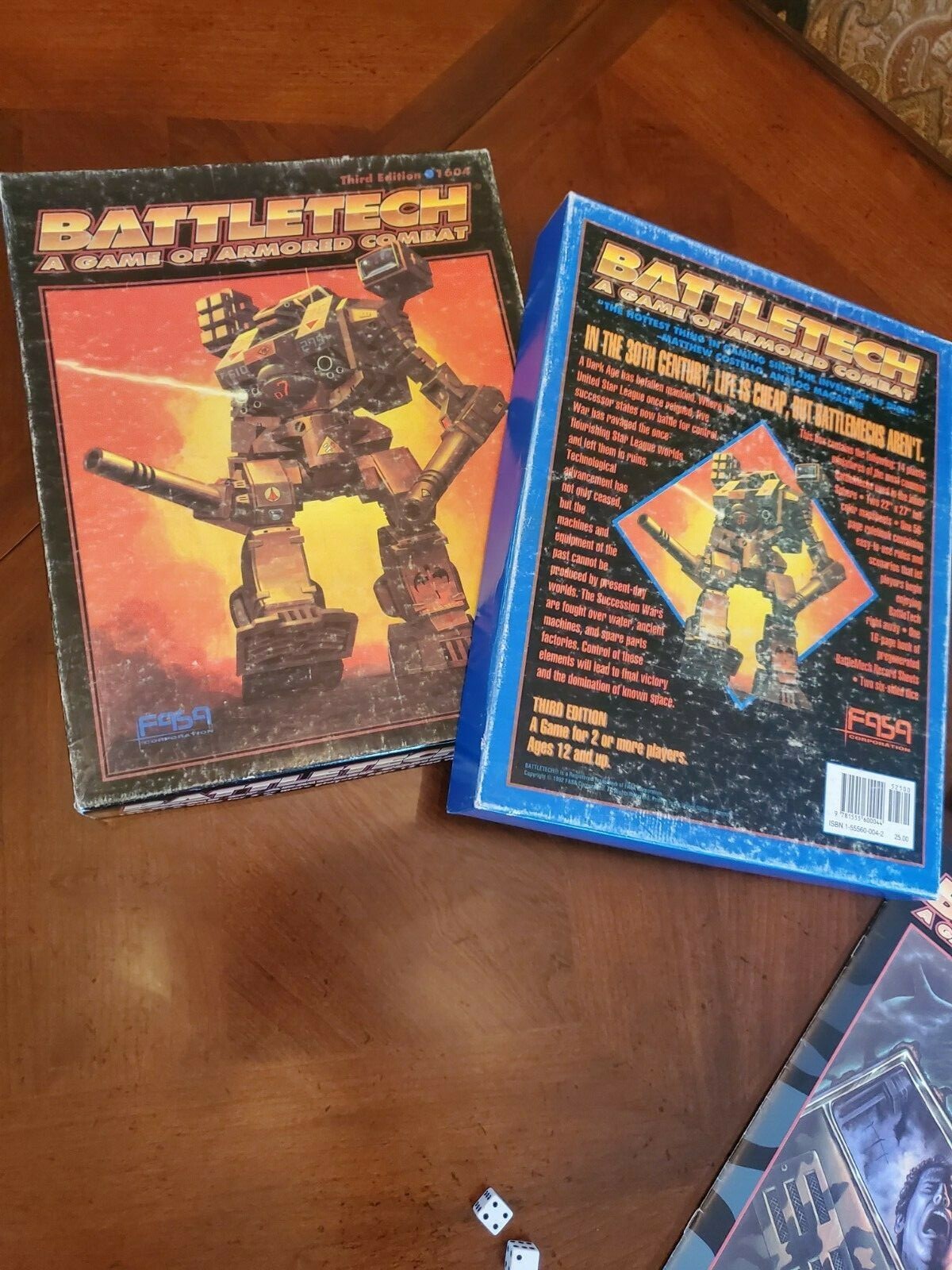 Battletech A Game of Armored Combat 1604 Third Ed. 17 Plastech Mechs ...