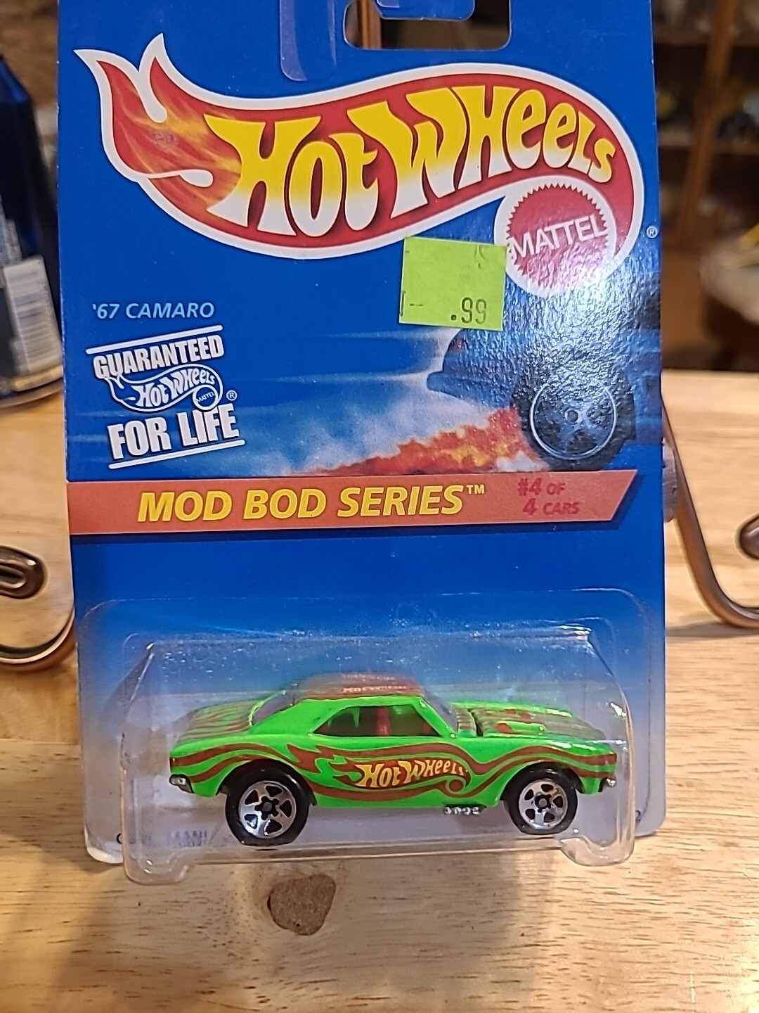 RARE Hot Wheels - Mod Bod Series #399 Green '67 CAMARO 74299098918| eBay