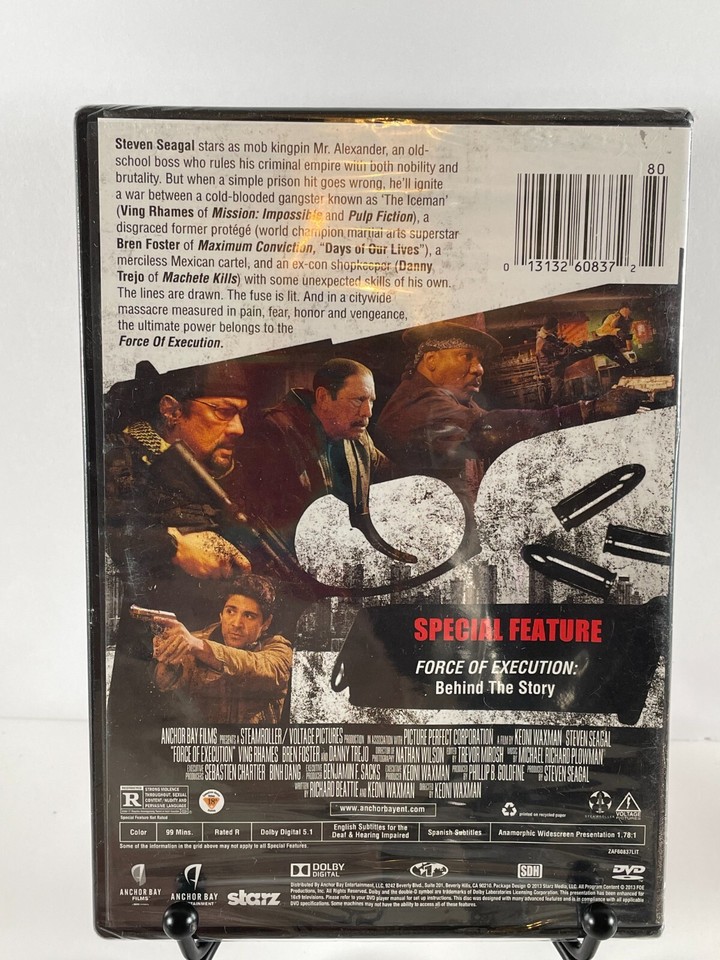 Force of Execution (DVD, 2013) Ving Rhames Widescreen SEALED ...
