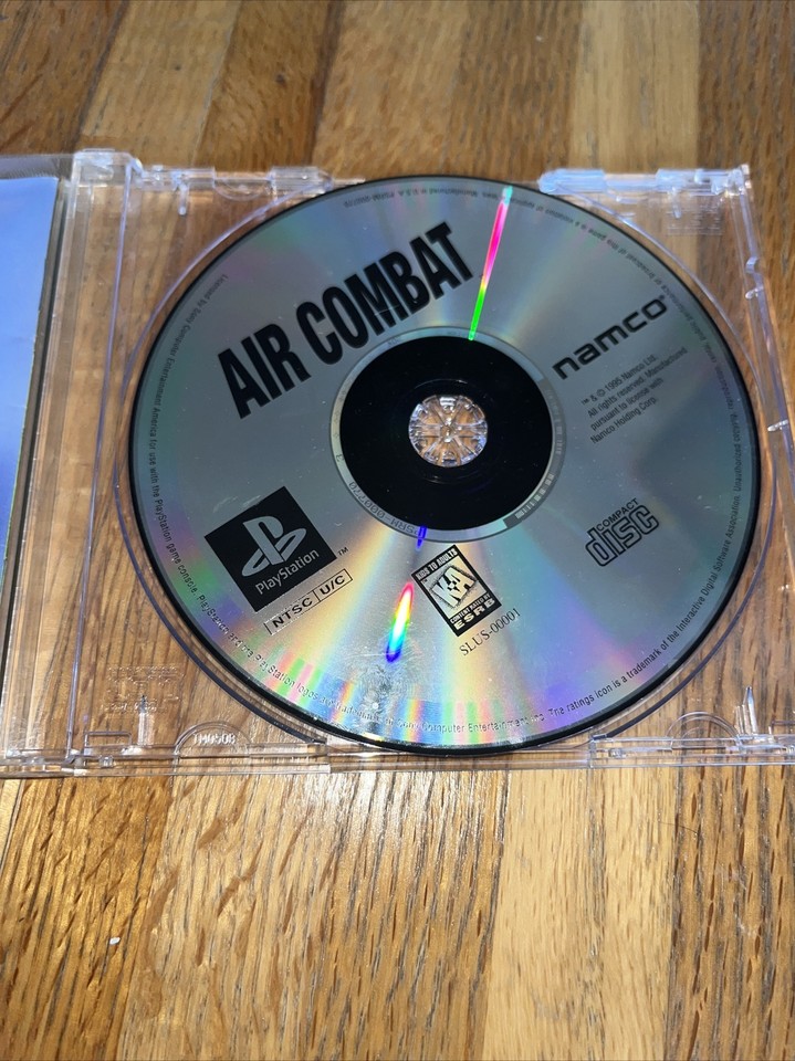 Air Combat (Sony PlayStation 1, 1995) PS1 Greatest Hits 722674020503| eBay