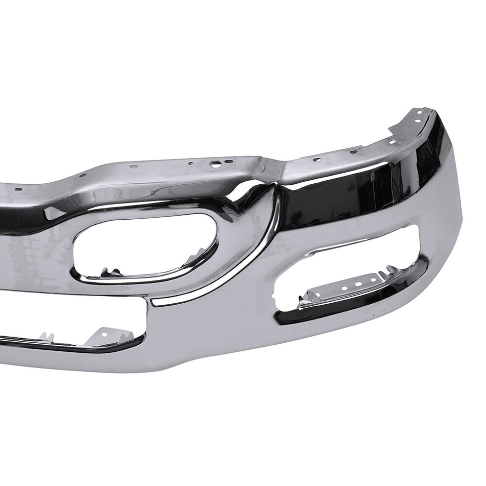 Chrome Steel Front Bumper Face Bar For 2019-2022 RAM 1500 Pickup OEM ...