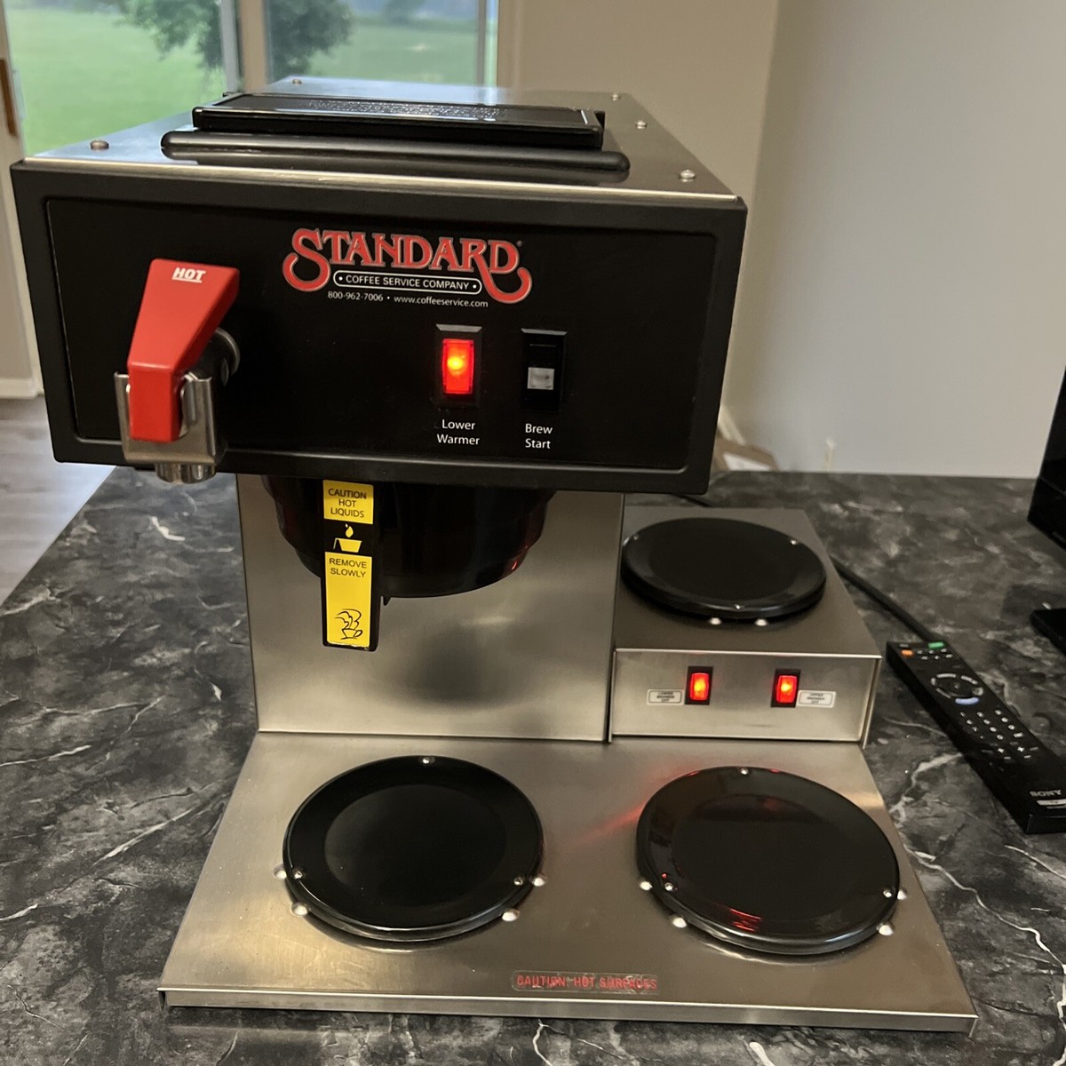 Newco 3 Burner Coffee Maker Newco Pour Over Coffee Brewer With Two