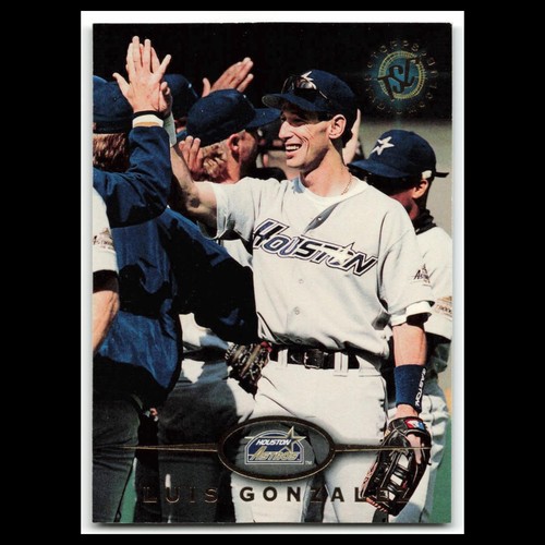 Luis Gonzalez #257 1995 Topps Stadium Club Houston Astros Baseball Card ...
