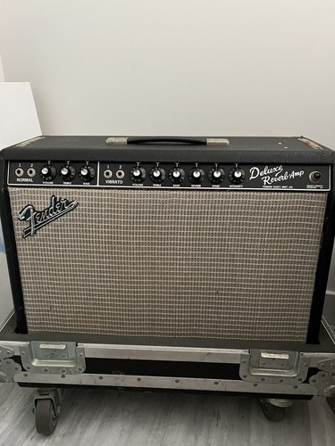 Fender Deluxe Reverb 2-Channel 22-Watt 1x12" Amp 1964- Black Panel | eBay