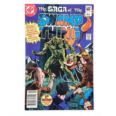 THE SAGA OF THE SWAMP THING #1 (DC Comics, 1982) VF/NM Newsstand | eBay