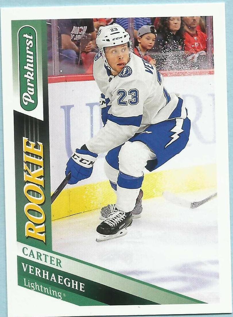2019-20 Upper Deck Parkhurst - Rookies Carter Verhaeghe #283 1000x ...