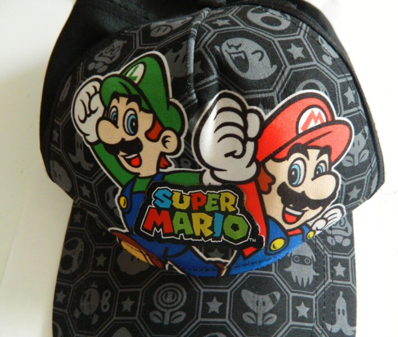 NINTENDO SUPER MARIO BROTHERS Snapback Adjustable Hat - Gem