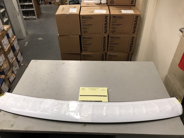 Infiniti Qx80 OEM Stainless Steel Rear Bumper Protector 850645ZA0A for ...