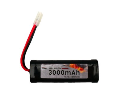 Torro 7.2V 3000 mAh RC Tank Rechargeable Battery Pack Ni-MH Tamiya Plug ...
