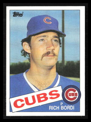 Rich Bordi 1985 Topps #357 Chicago Cubs | eBay