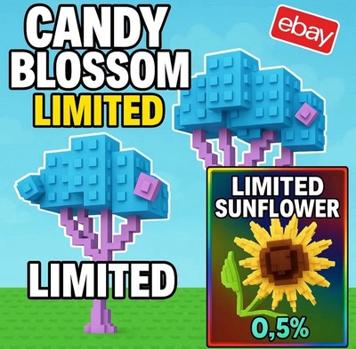 3 Candy Blossom + Moon Mango Roblox Grow a Garden (full access) | eBay