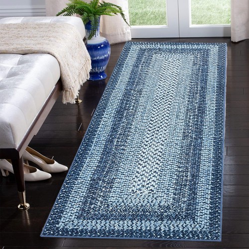 Braided Runner Rug 2x6 Boho Farmhouse Rug Runner Hallway Runners ...