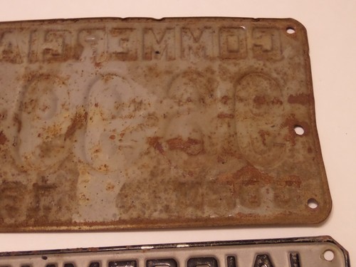 1951 CONNECTICUT COMMERCIAL LICENSE PLATES PAIR 96-994 1955 TAGS | eBay