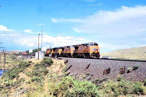 UNION PACIFIC (UP) ES44AC-H 8152 Original slide--Rawlins, Wyoming--2024 | eBay