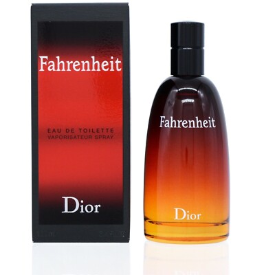 Fahrenheit by Christian Dior, 3.4 oz EDT Spray for Men Eau De Toilette ...