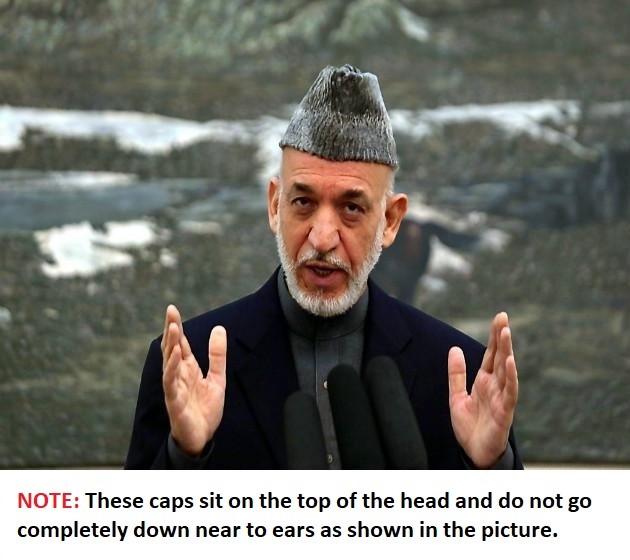 KARAKUL JINNAH PERSIAN LAMB broadtail KUFI FUR SHEEP HAT AFGHAN KARZAI ...