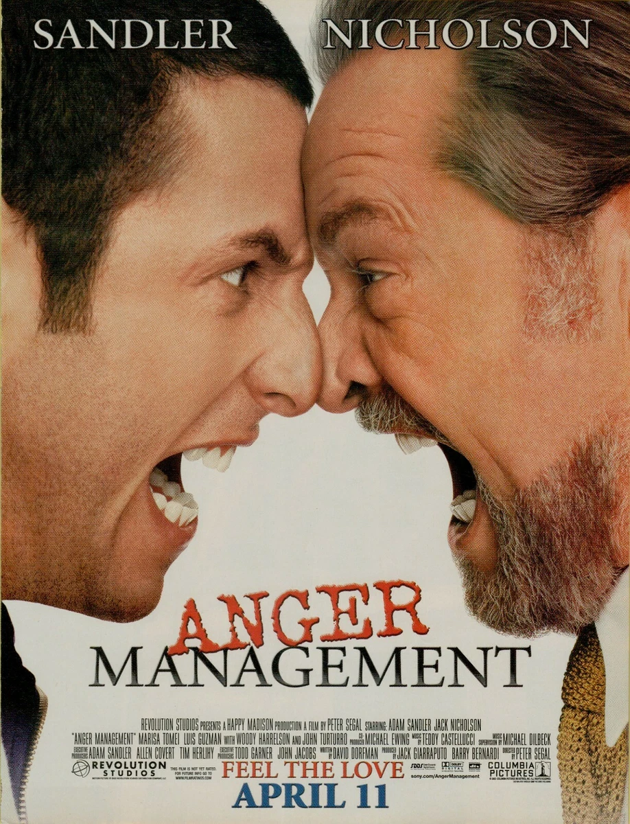 Anger Management Poster